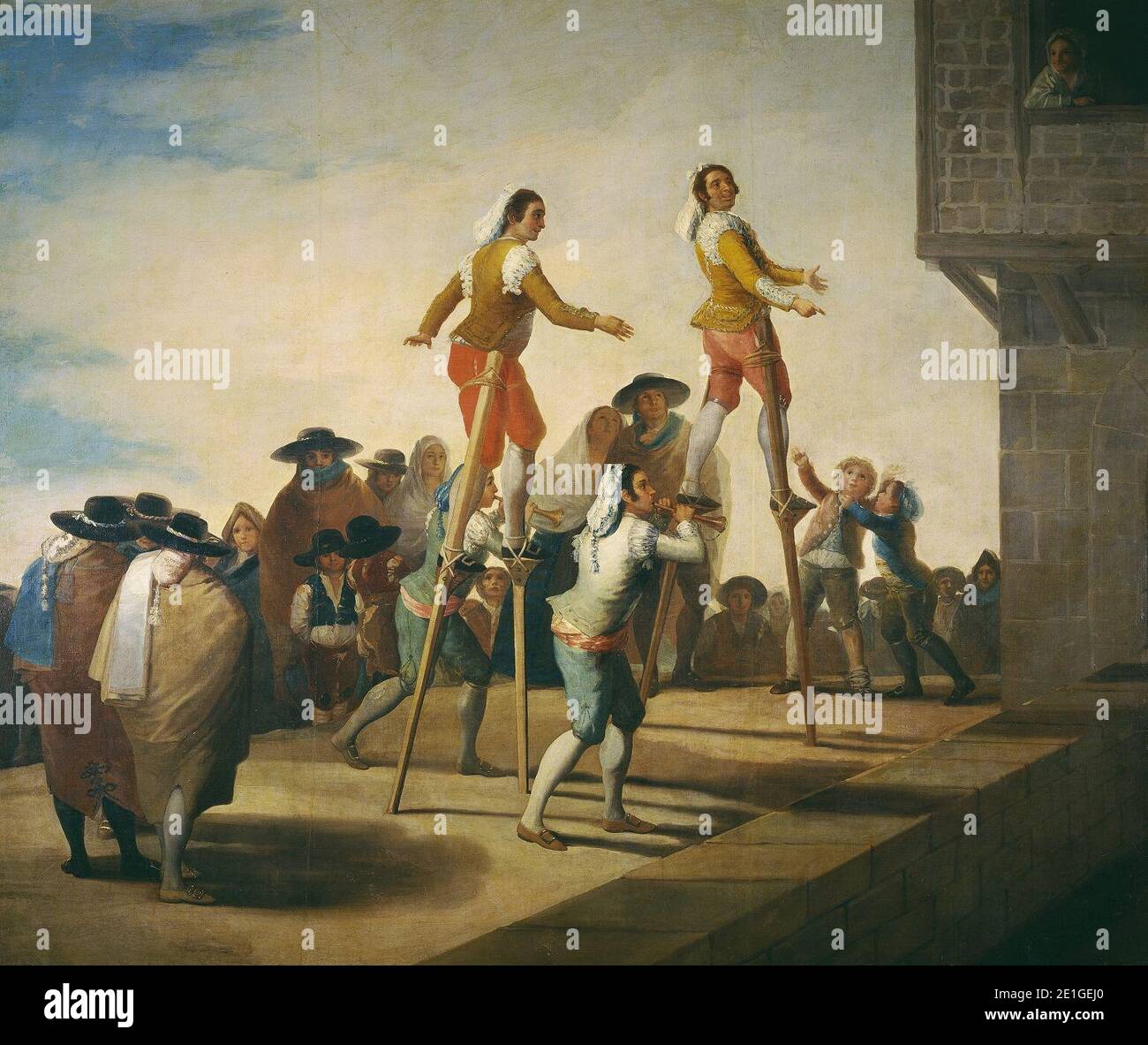 Los zancos hi-res stock photography and images - Alamy