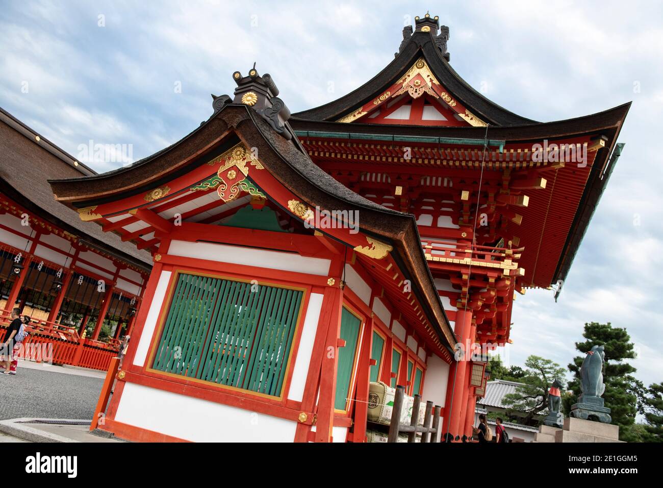 Hong Kong,Japan:29 Sep,2019. Main gate of the Fushimi Inari-taisha ...