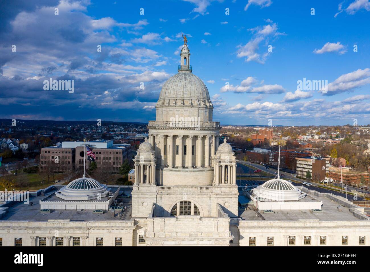 Aerial view of us capitol building hi-res stock photography and images ...