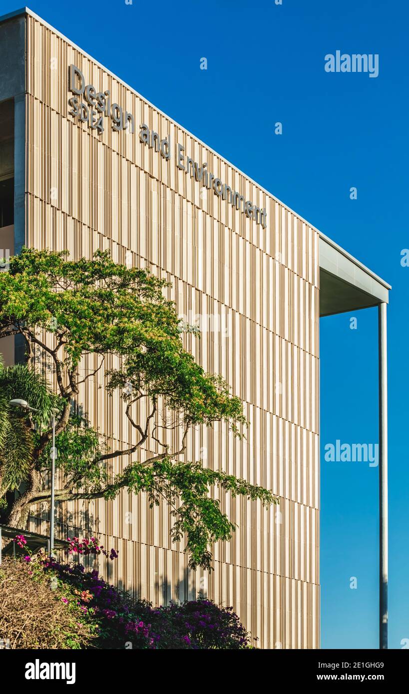 Exterior View Of The School Of Design And Environment National University Of Singapore Sde4