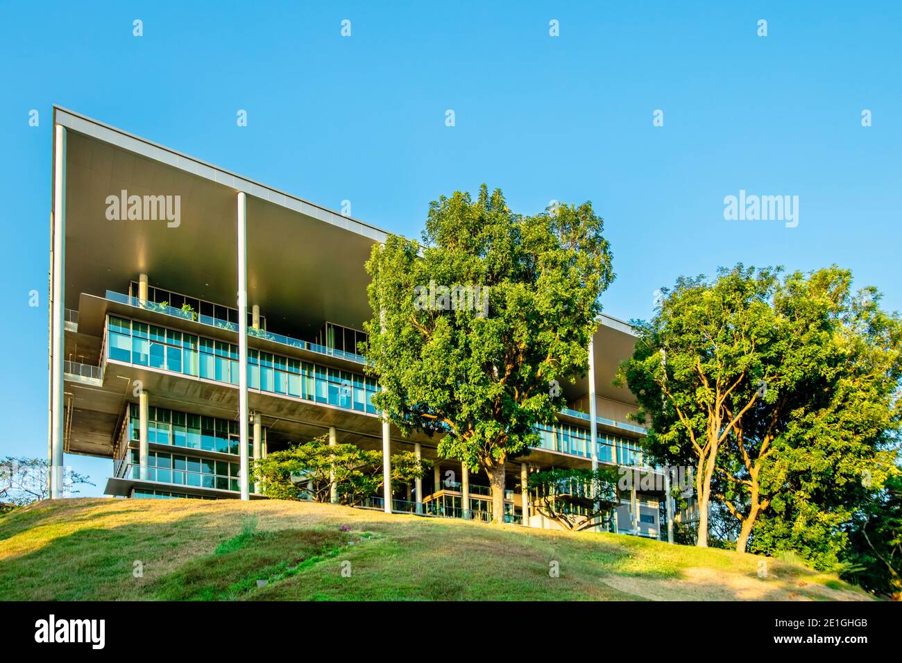 Exterior view of The School of Design and Environment, National ...