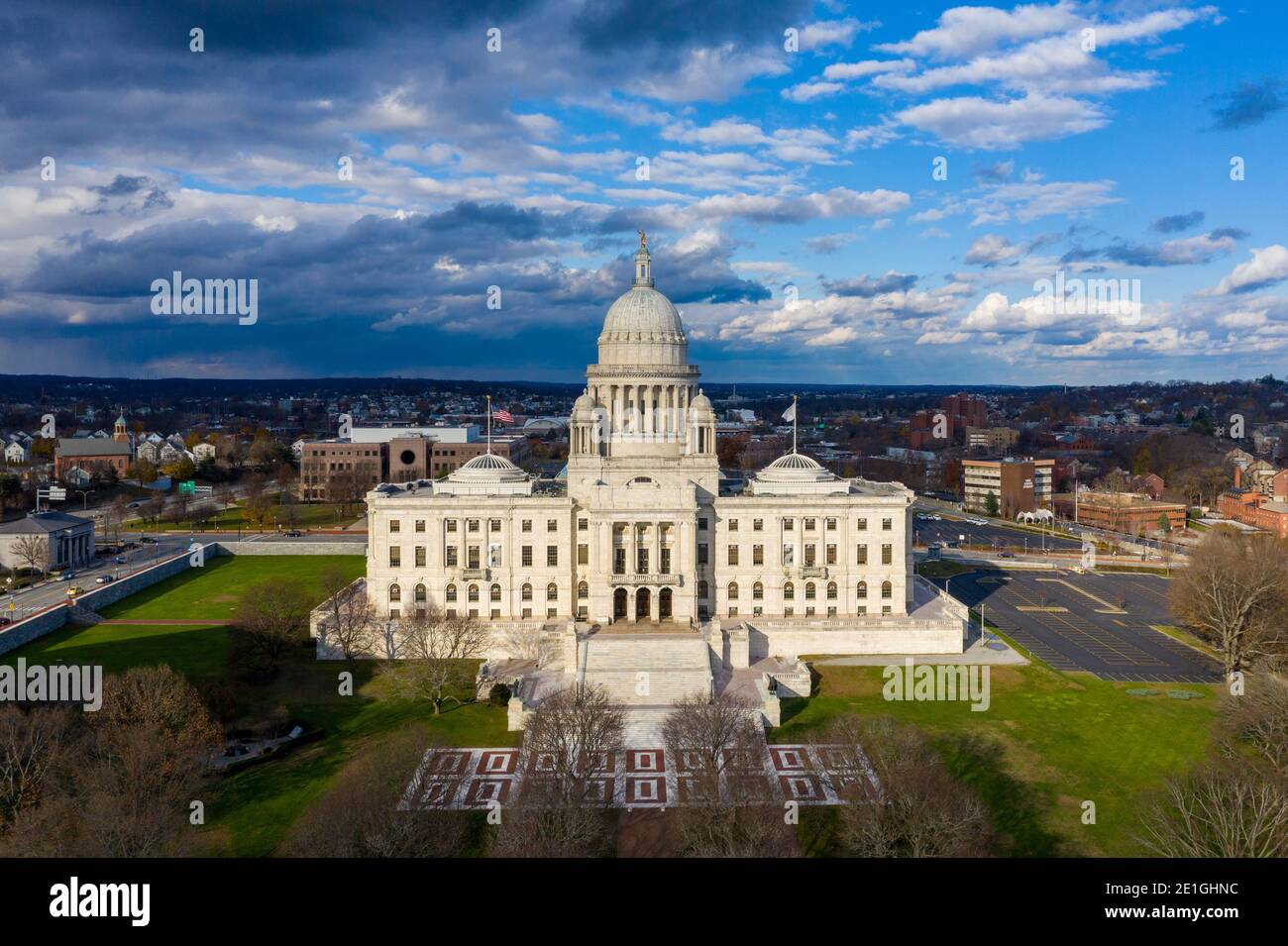 Aerial view of us capitol building hi-res stock photography and images ...