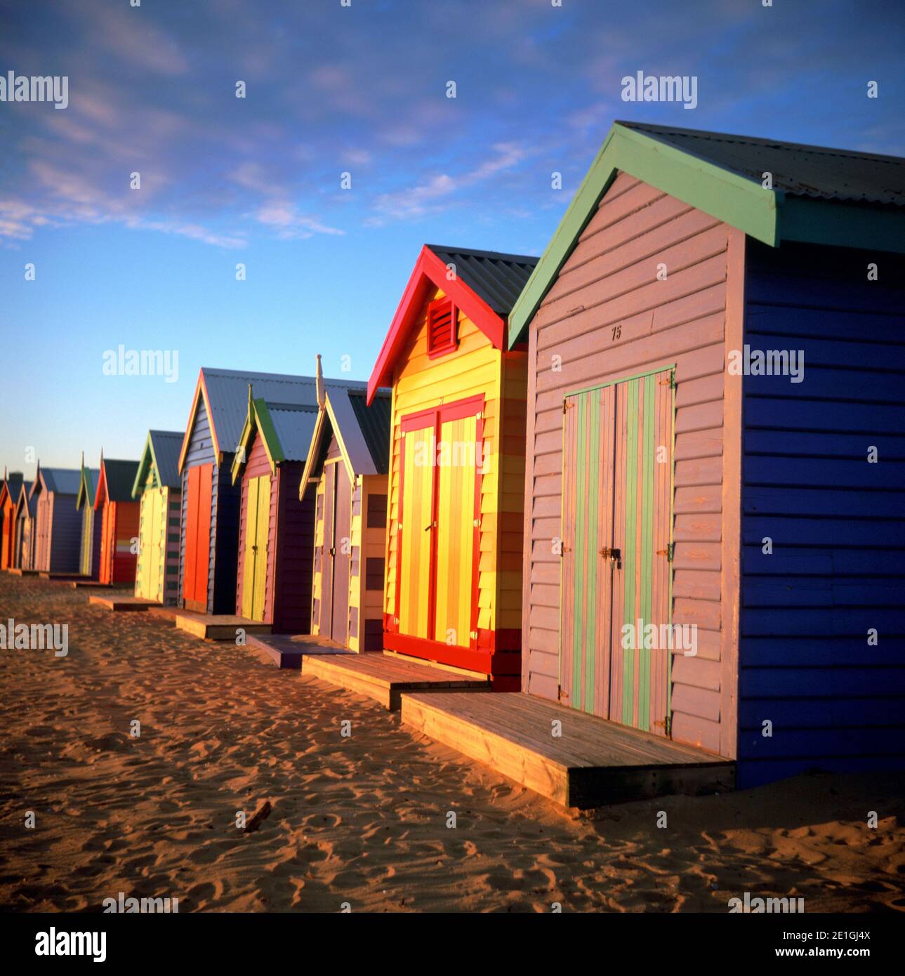 Brighton Beach Boxes High Resolution Stock Photography and Images - Alamy