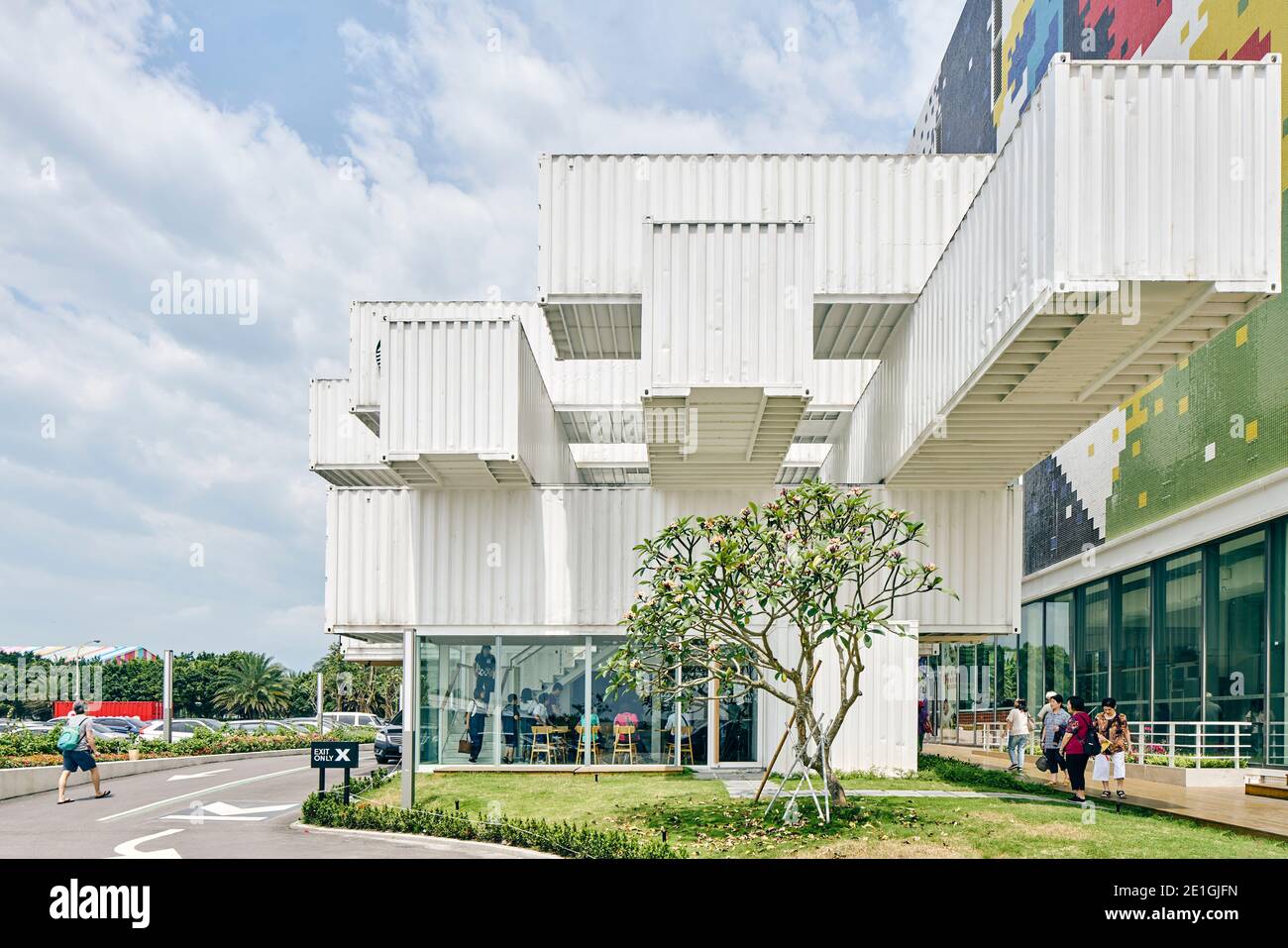 Starbucks Shipping Container Building Hualien Container Starbucks