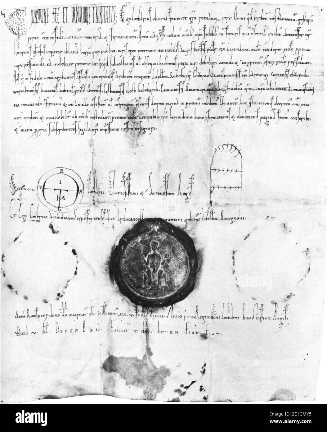 Lothair ii hi-res stock photography and images - Alamy