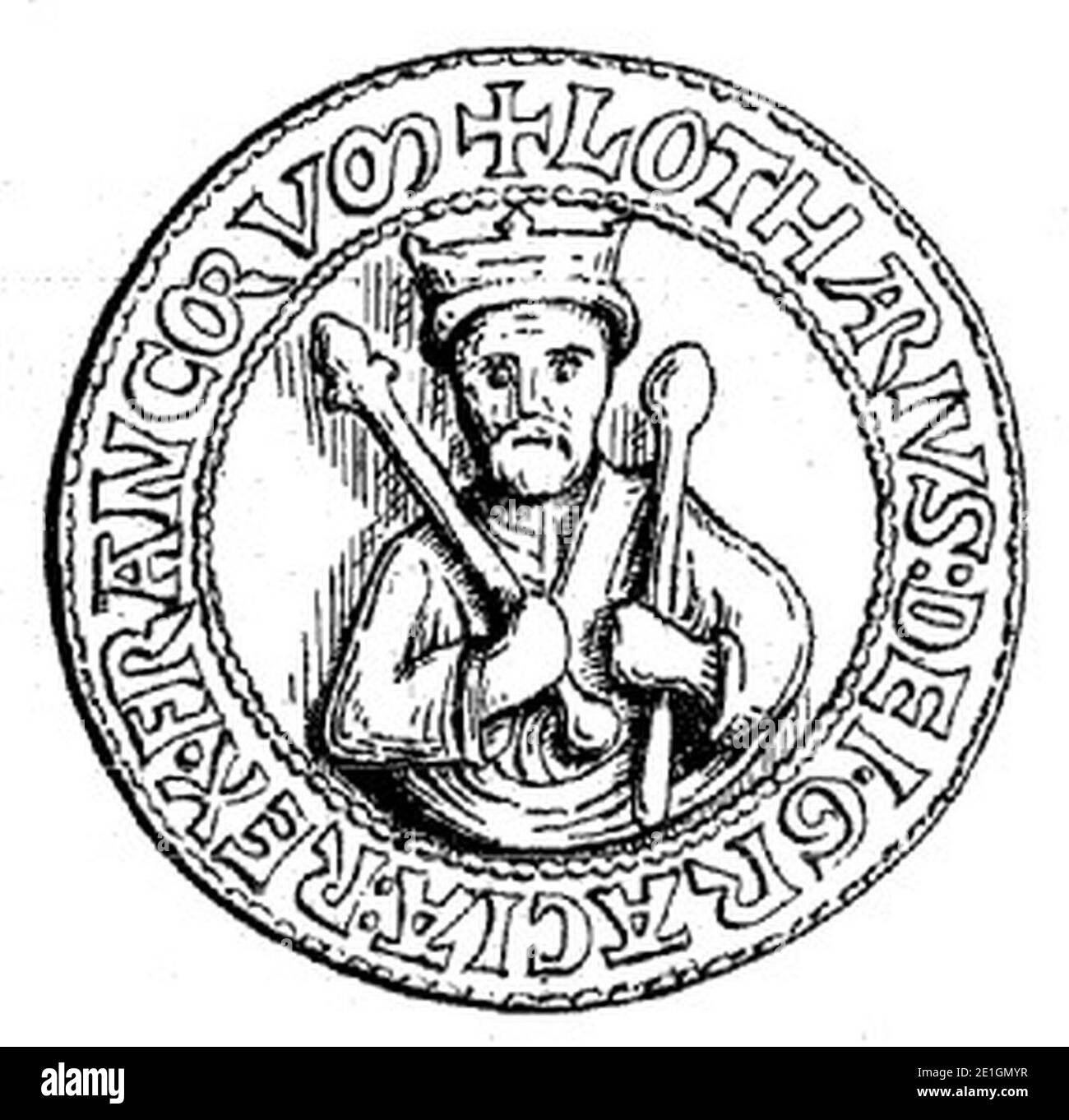 Lothair france hi-res stock photography and images - Alamy