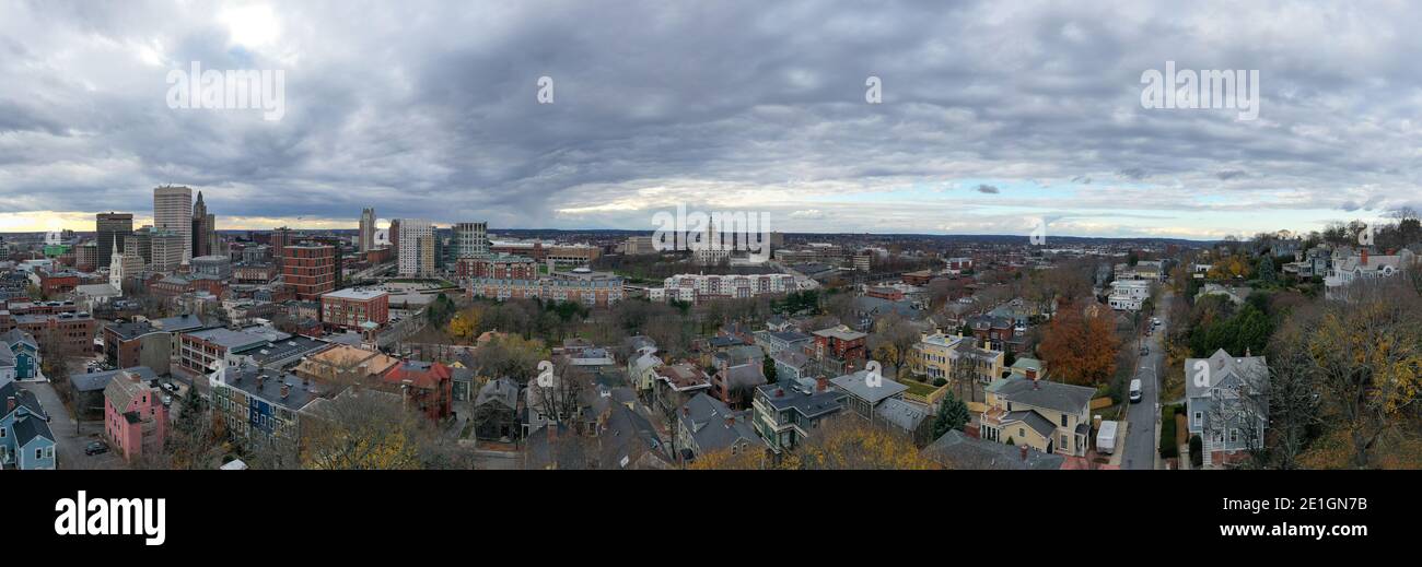 The State Capitol building in downtown Providence, Rhode Island Stock ...