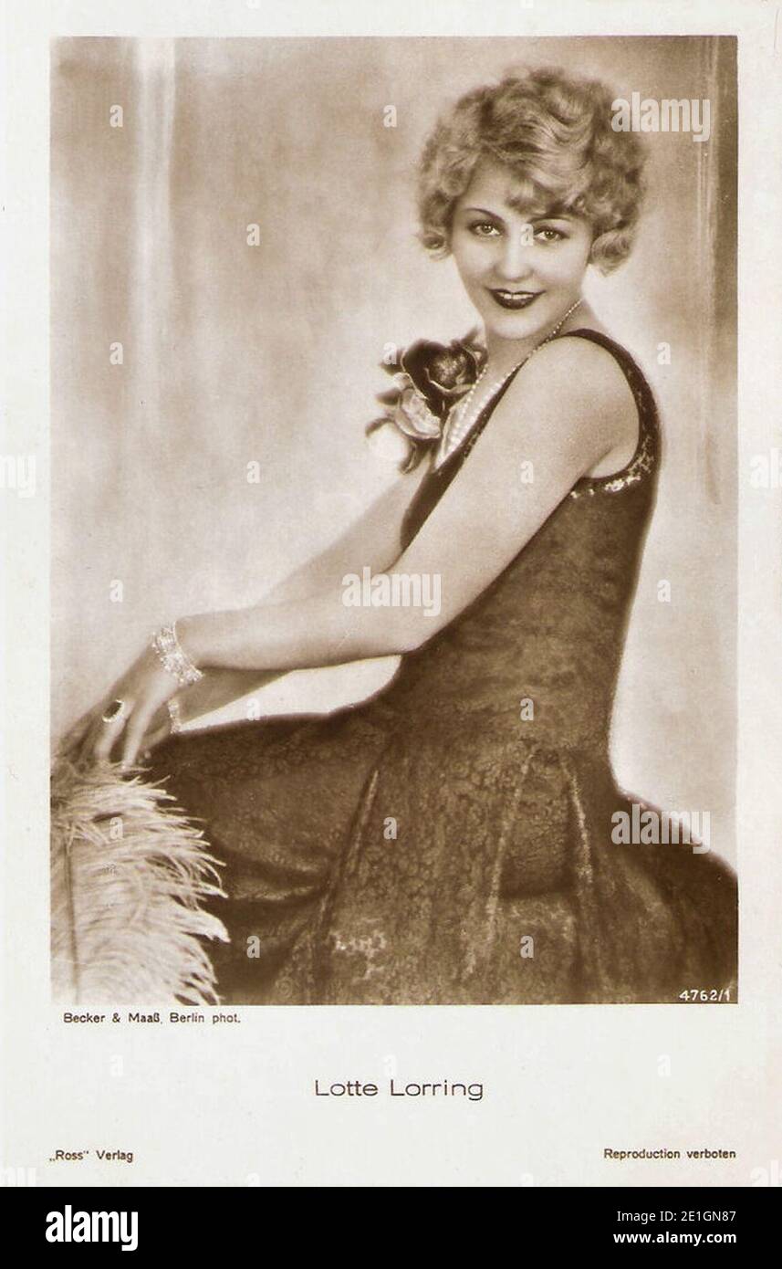 Lotte lorring hi-res stock photography and images - Alamy