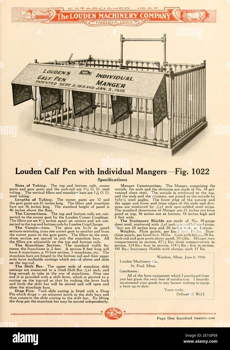 Louden hay unloading tools, barn and garage door hangers, dairy barn ...