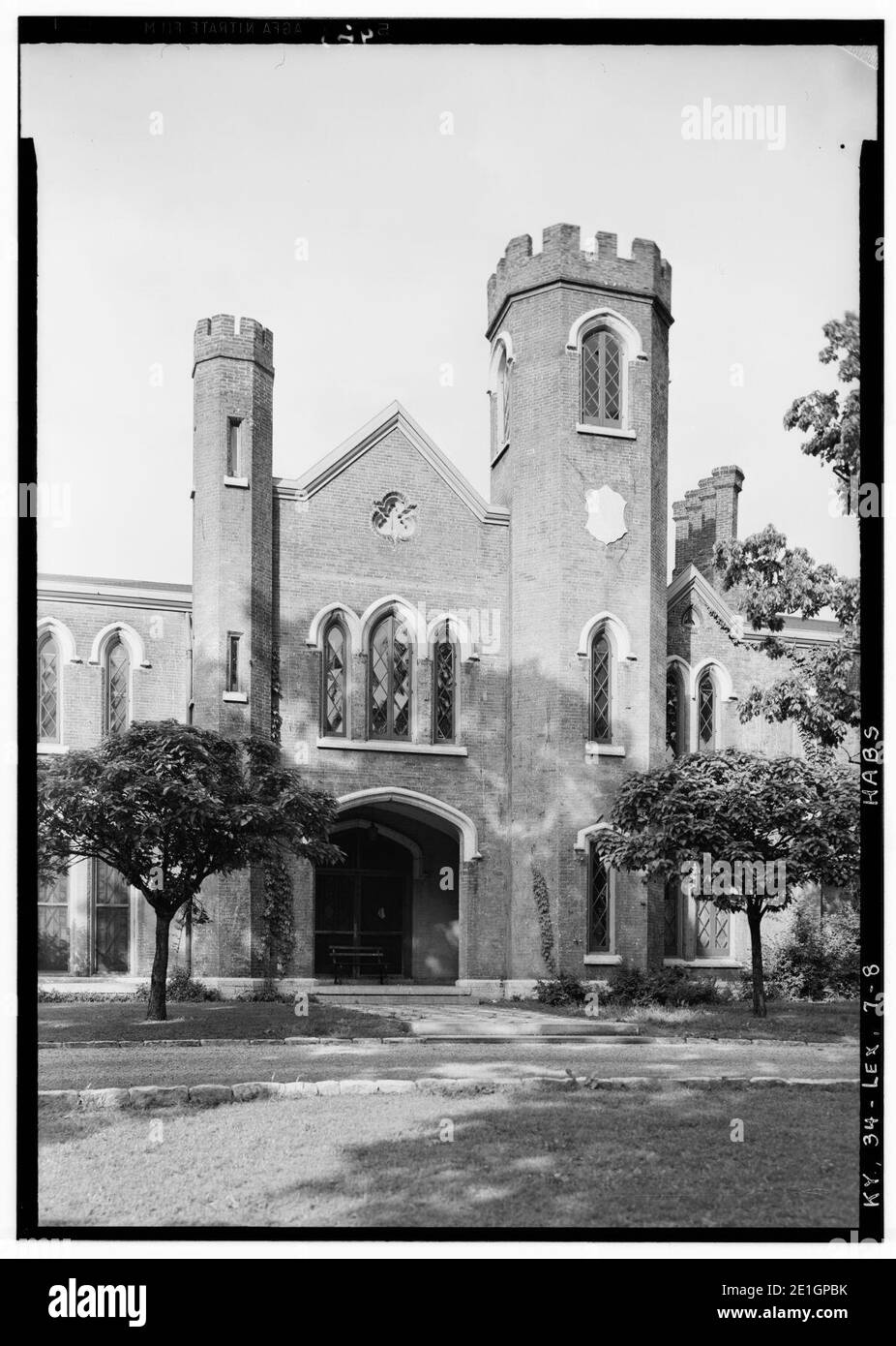 Loudon House - HABS KY,34-LEX,7- 070528pu Stock Photo - Alamy
