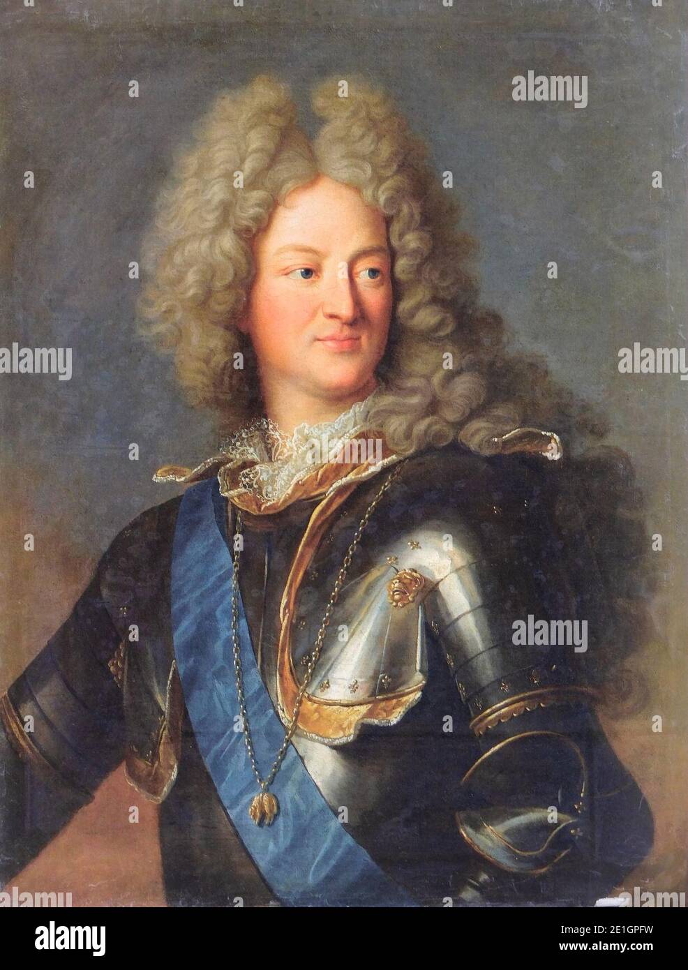 Louis Alexandre de Bourbon Atelier Rigaud Versailles MV2115 Stock Photo ...