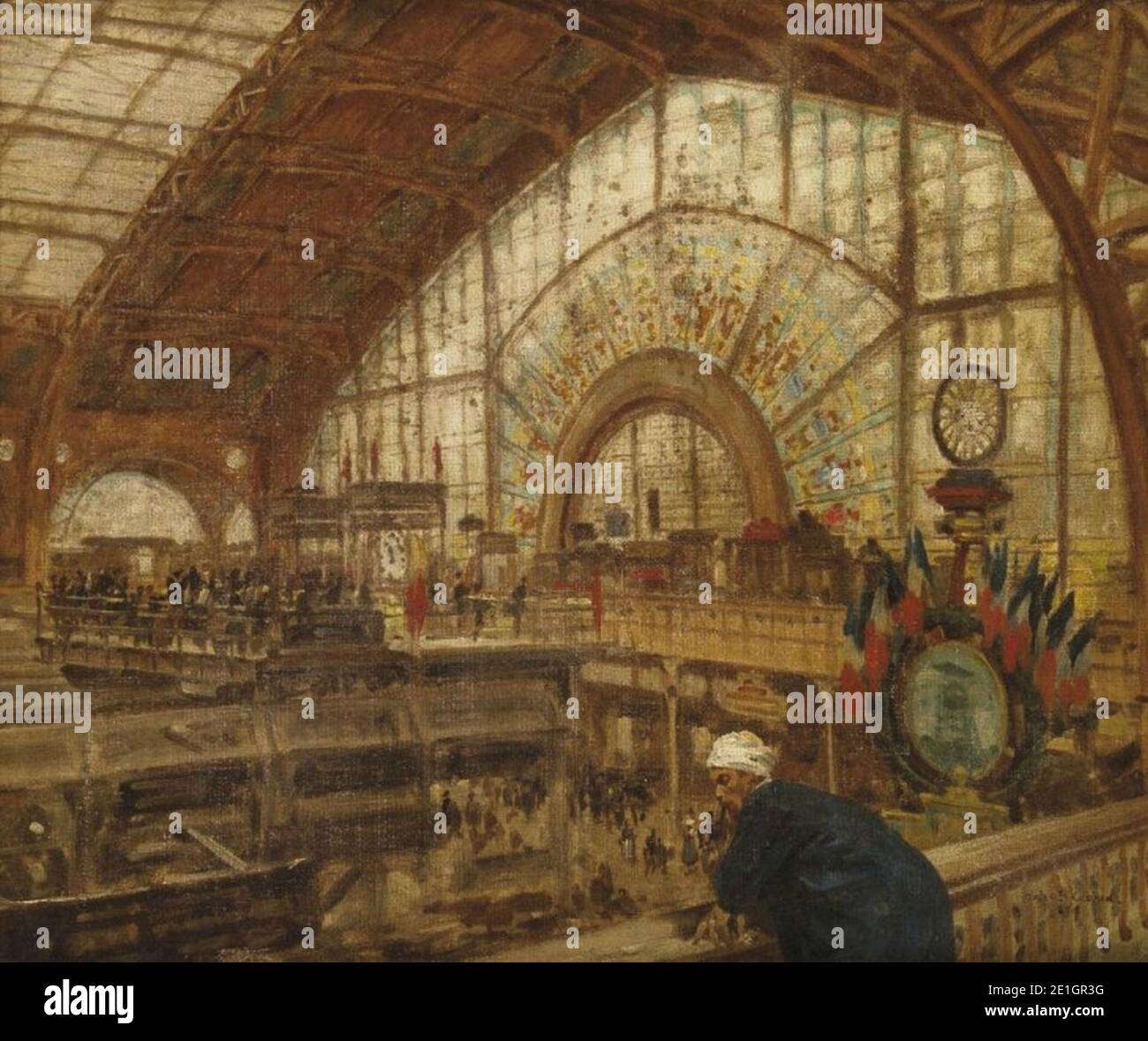 Louis Béroud (Galerie des Machines 1889 Stock Photo - Alamy