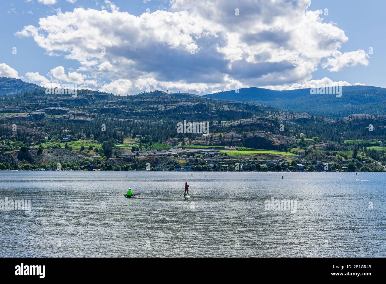 Penticton beach hi-res stock photography and images - Alamy