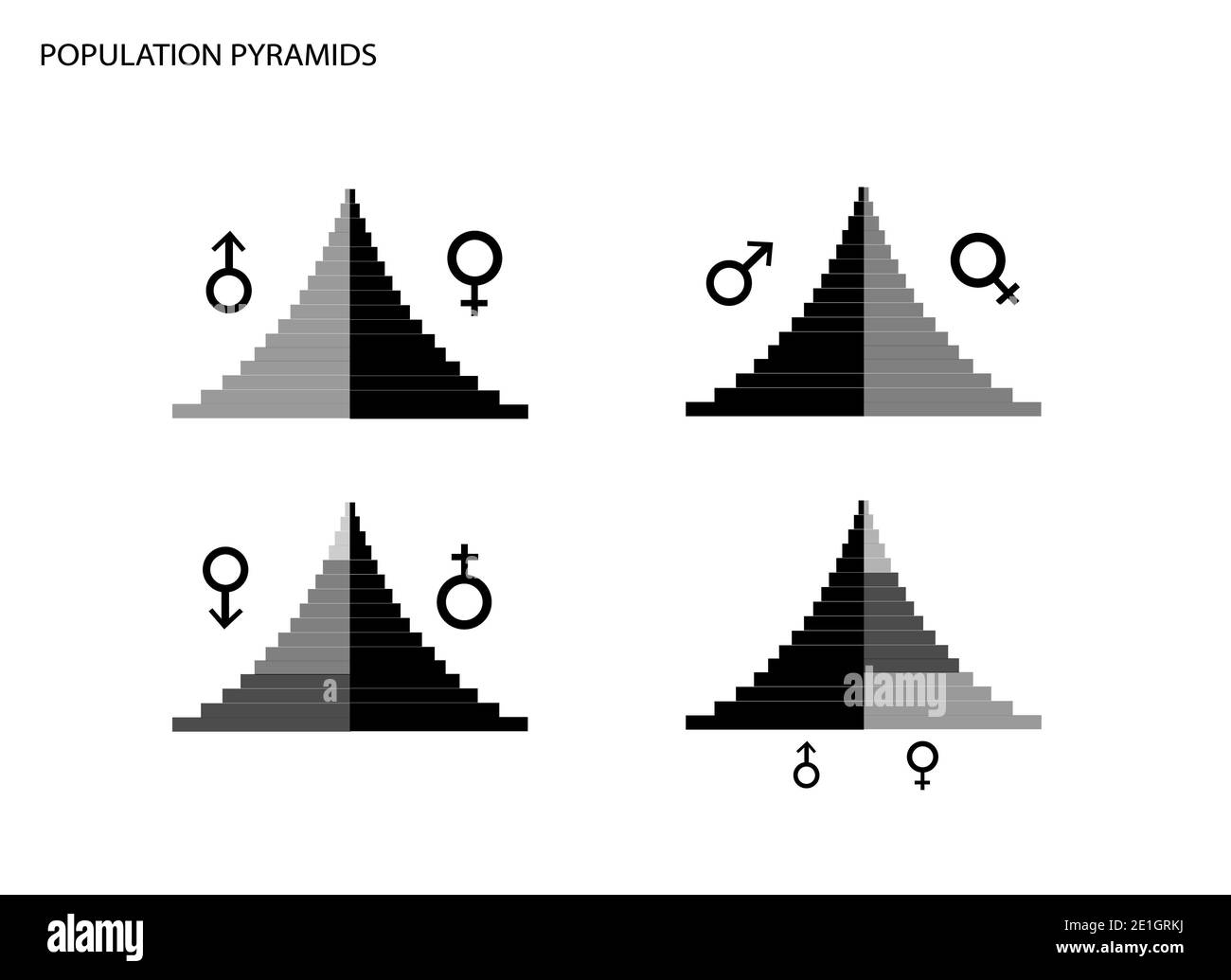 Population and Demography, Illustration of Detail of Population ...