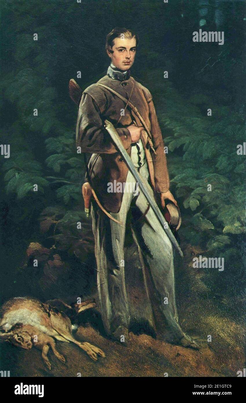 Louis Ferdinand von Rayski 002 Stock Photo - Alamy