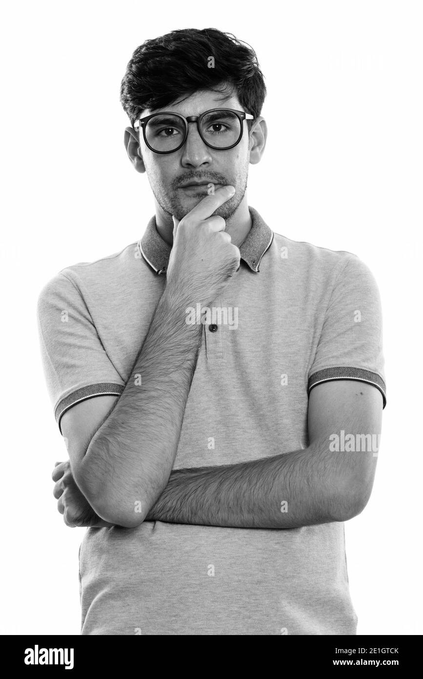 Geek shot Black and White Stock Photos & Images - Alamy