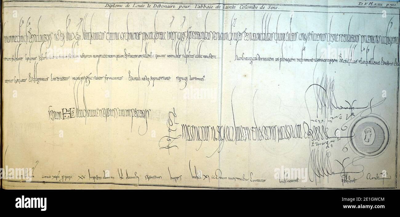 Louis le debonnaire hi-res stock photography and images - Alamy