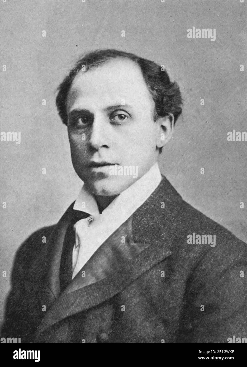 Louis Mann, stage actor. Baker Stock Photo - Alamy