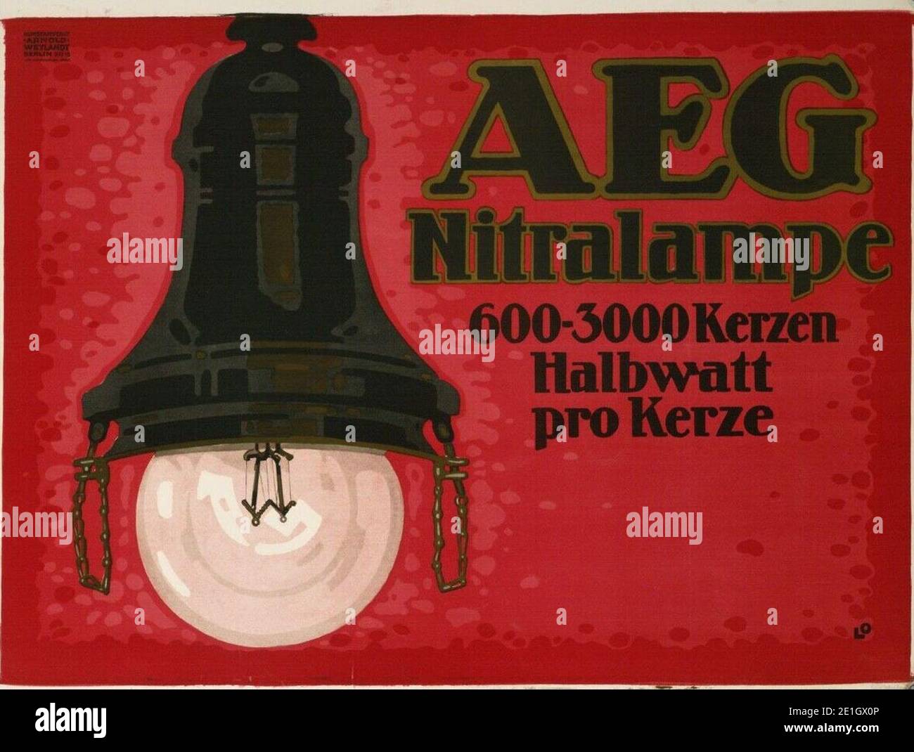 Aeg poster hi-res stock photography and images - Alamy