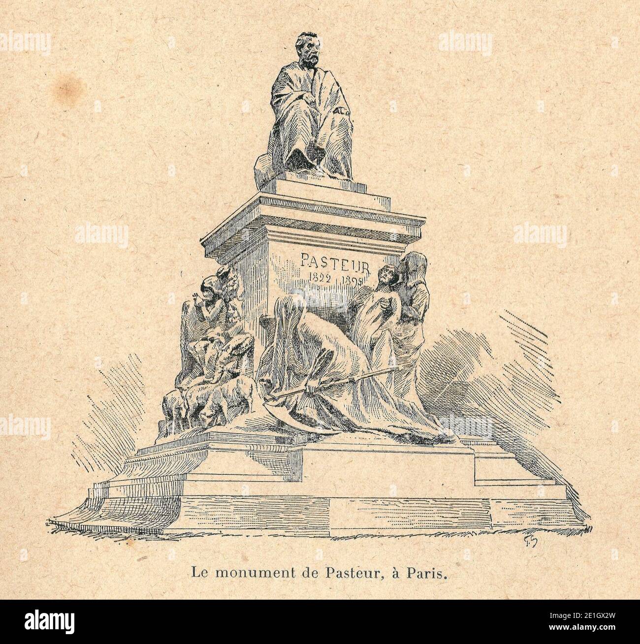 Monument a louis pasteur hi-res stock photography and images - Alamy