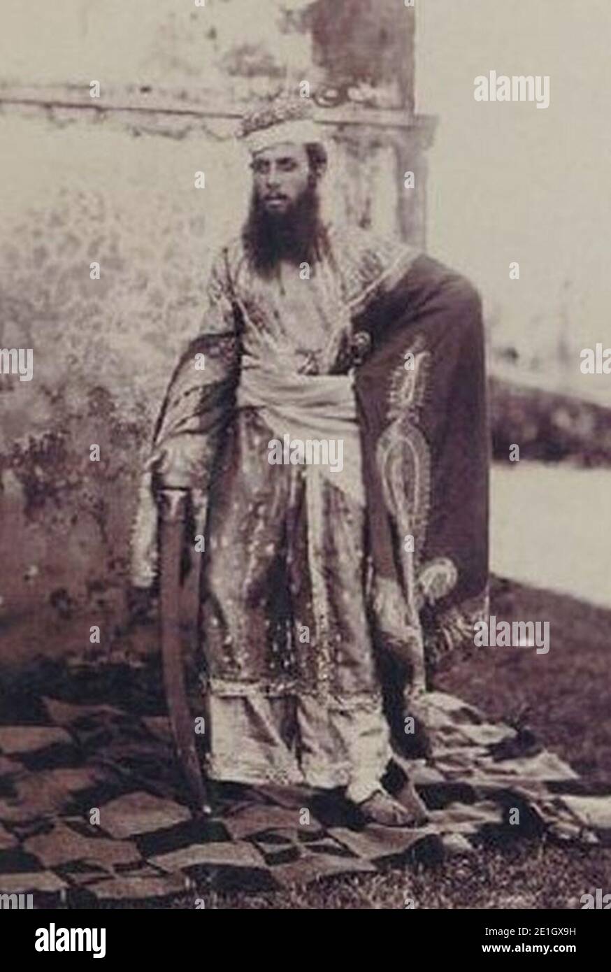 Louis Rousselet portrait Stock Photo - Alamy