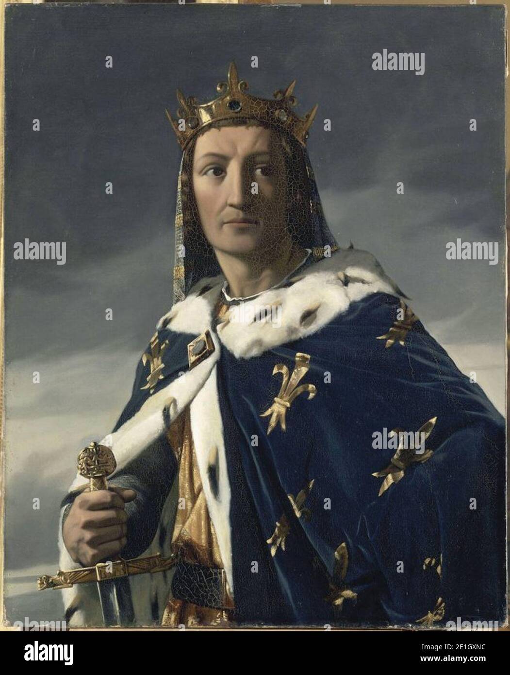 Louis the Lion, king of France and England Stock Photo - Alamy