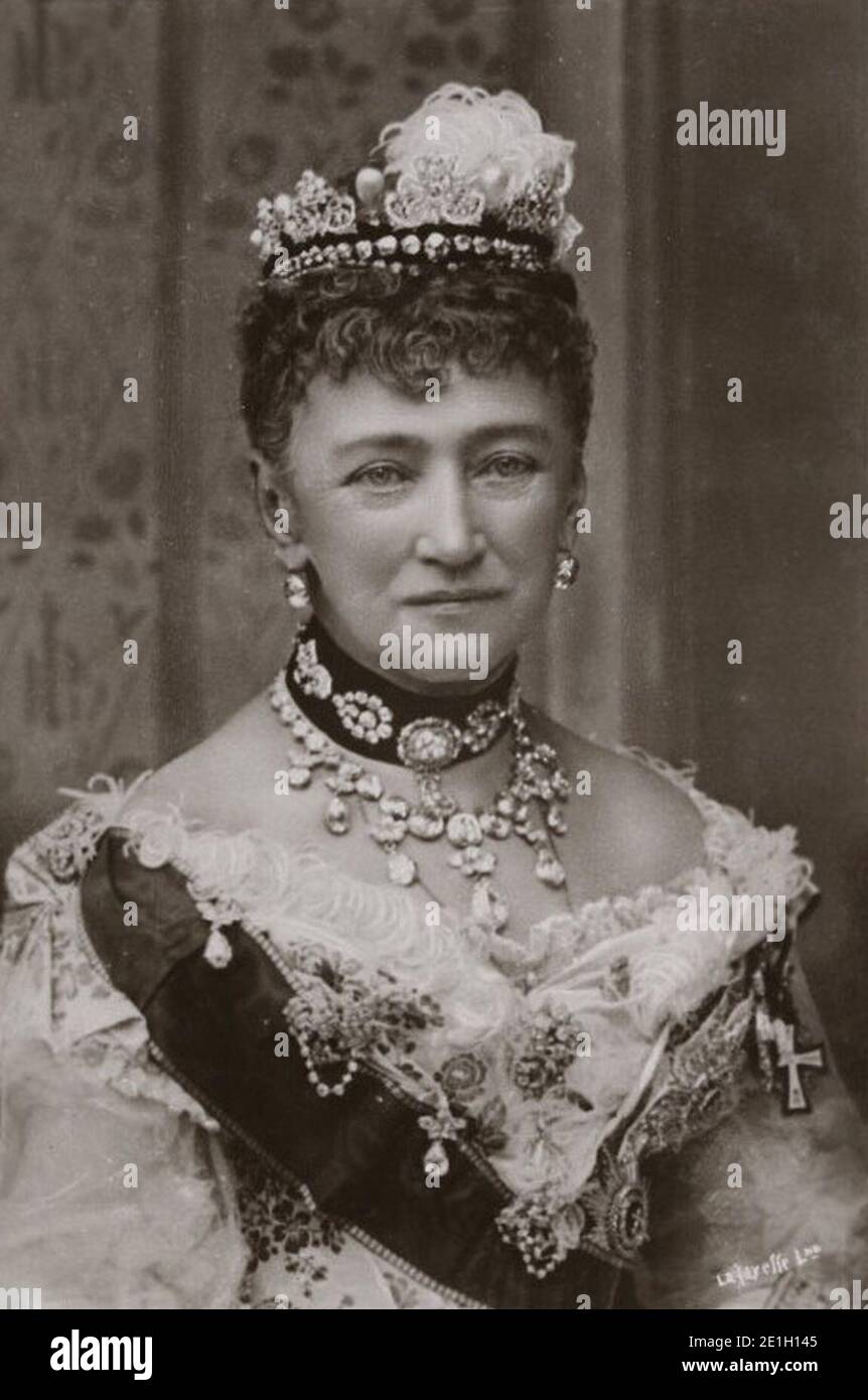 Louise, Queen of Denmark Stock Photo - Alamy