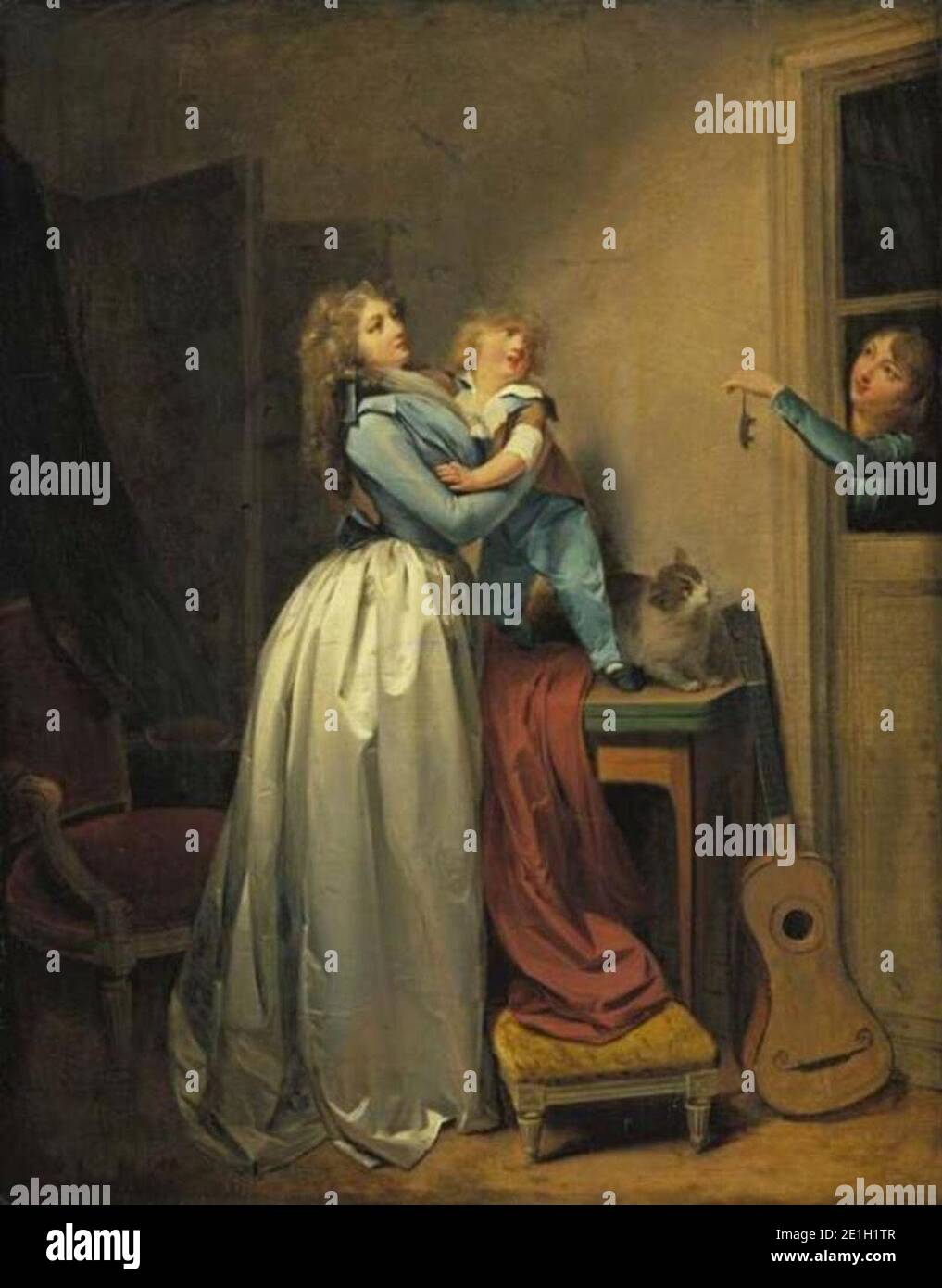 Louis-Léopold Boilly - De dode muis Stock Photo - Alamy