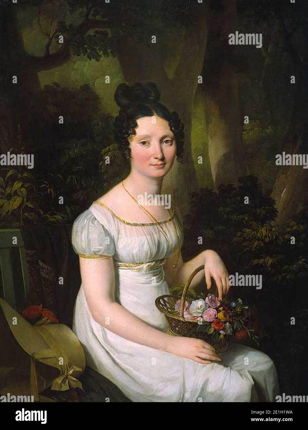 Louis-Léopold Boilly - Portrait of a Lady Stock Photo - Alamy