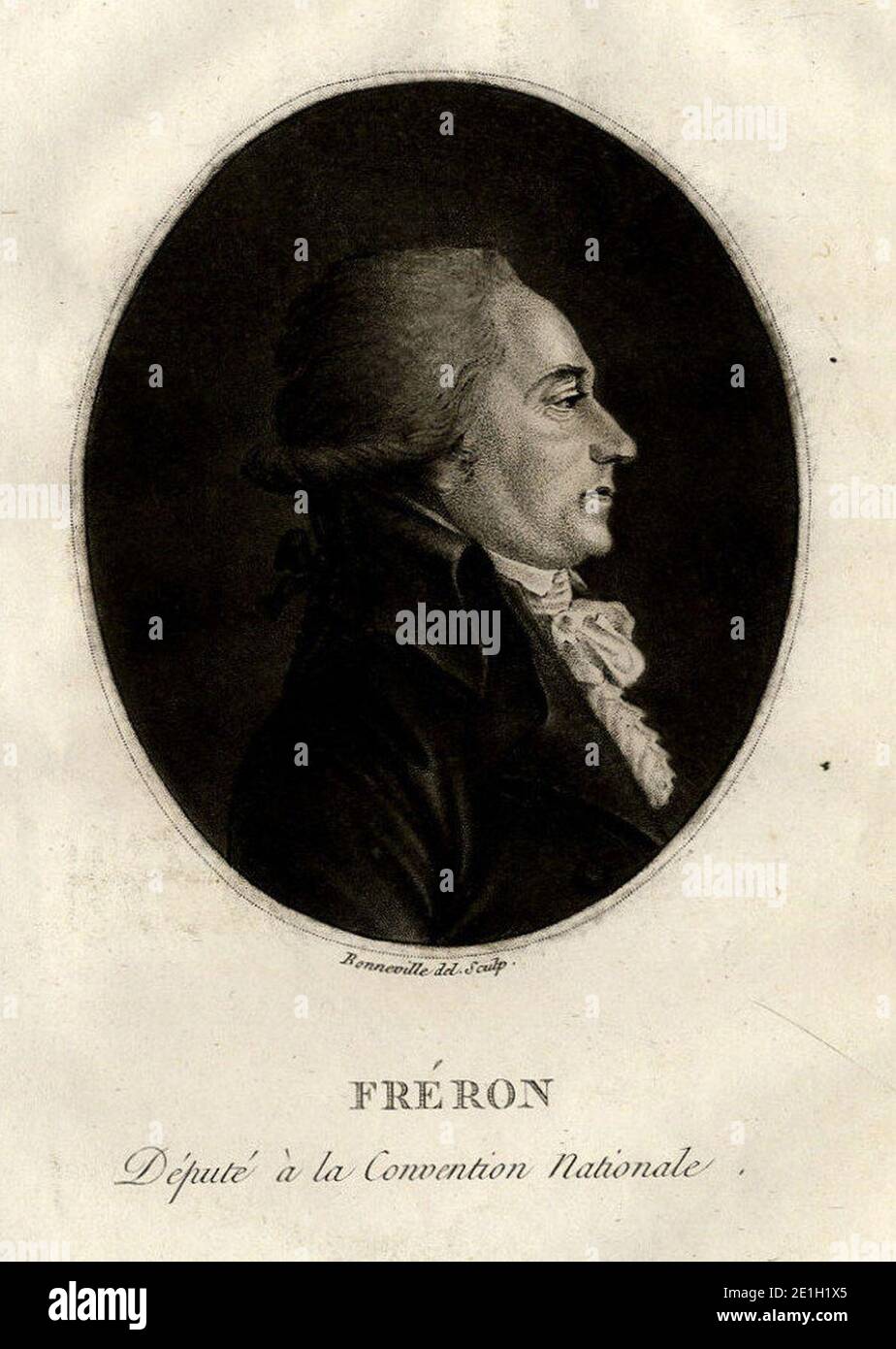 Louis-Marie Stanislas Fréron (1754-1802), French revolutionary (small ...