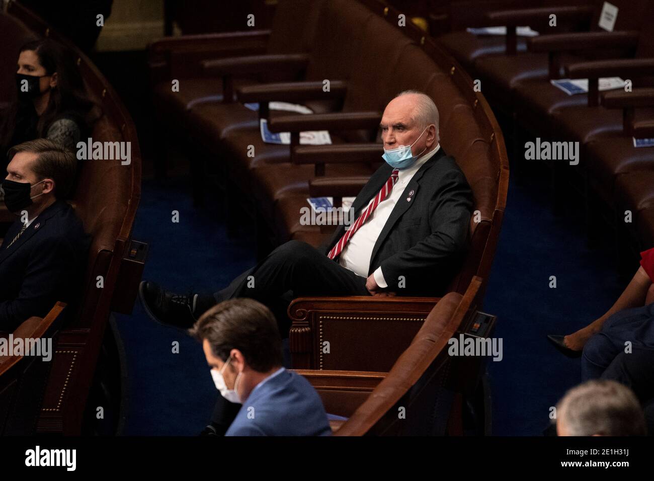 UNITED STATES - January 6: Rep. Mike Kelly, R-Pa., attends a joint ...