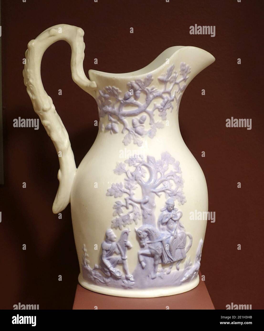Love and War Pitcher, Samuel Alcock & Co., England, c. 1850 Stock Photo ...