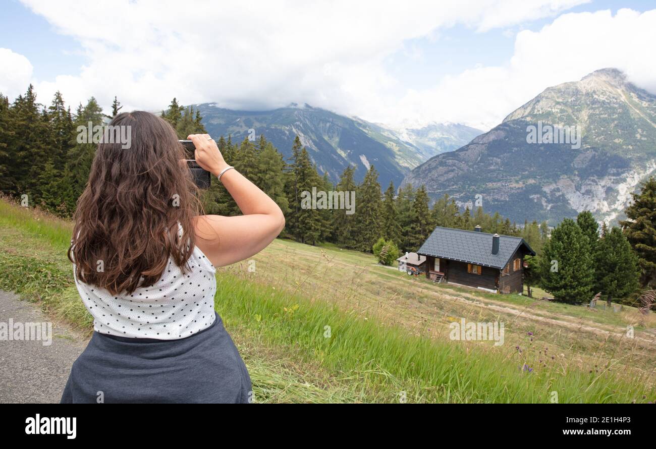Photographing the view hi-res stock photography and images - Alamy