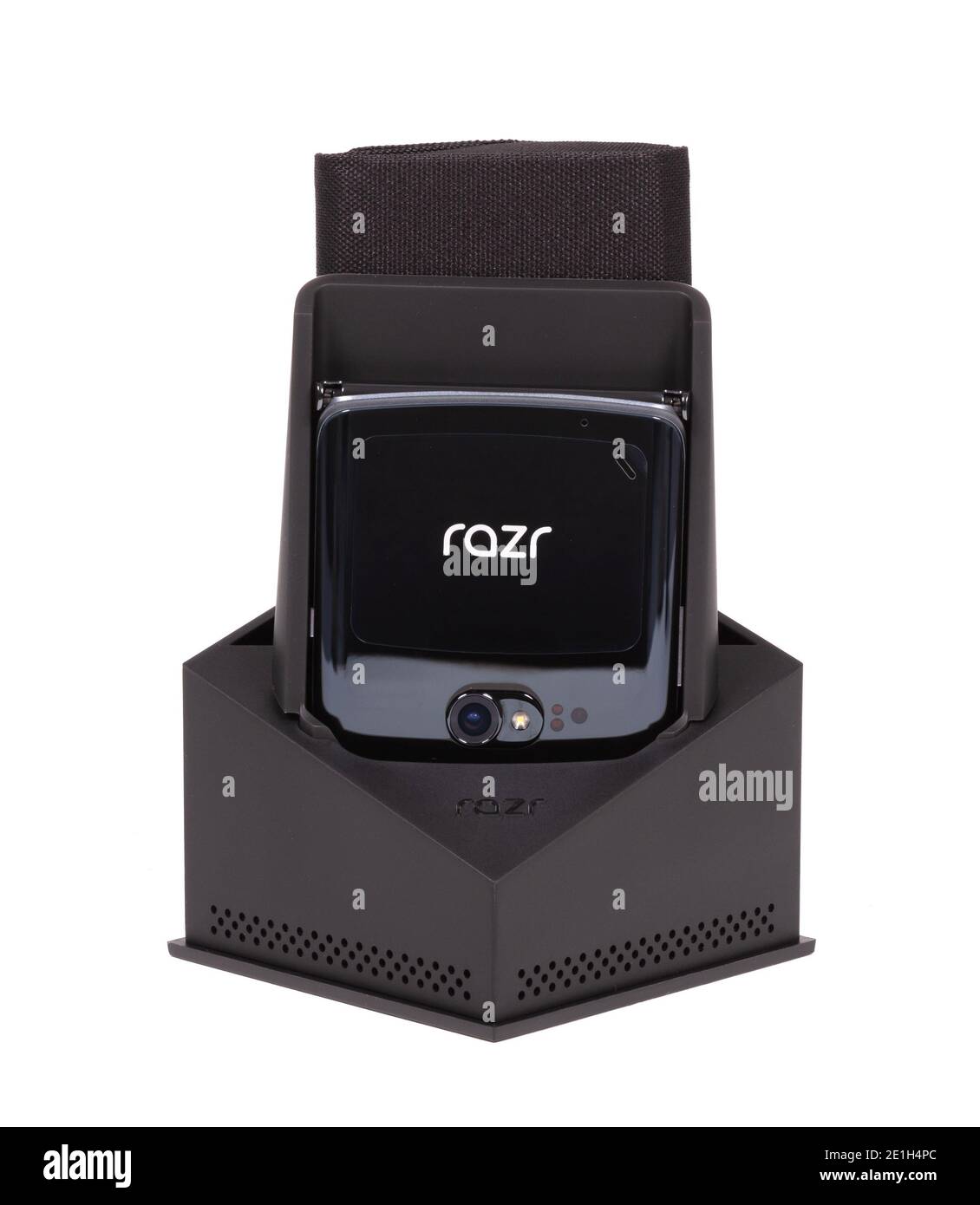 Leeuwarden, the Netherlands on 1 december 2020 - Motorola Razr 5G ...