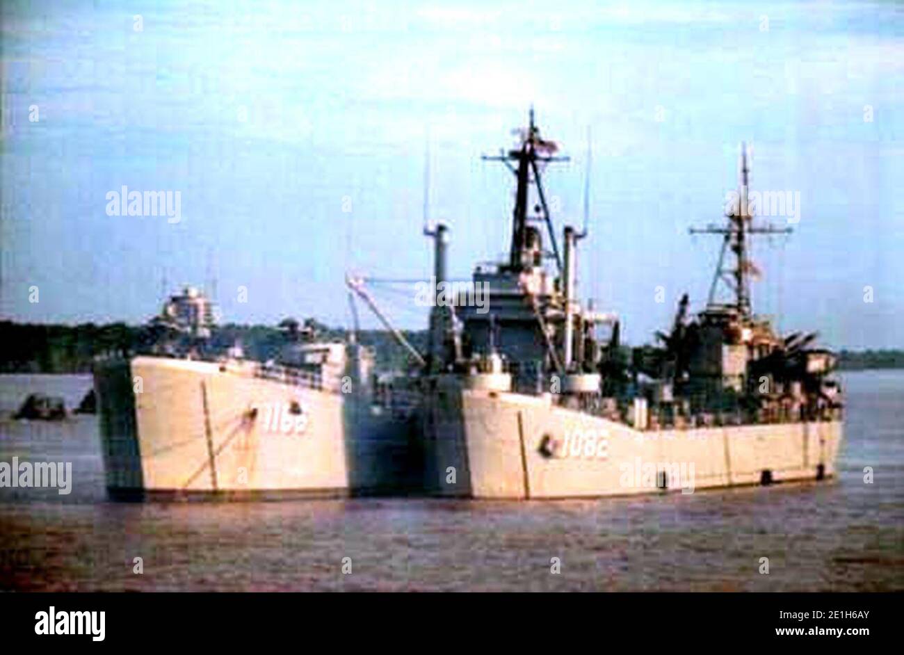 LST-1166 and LST-1082 Stock Photo - Alamy