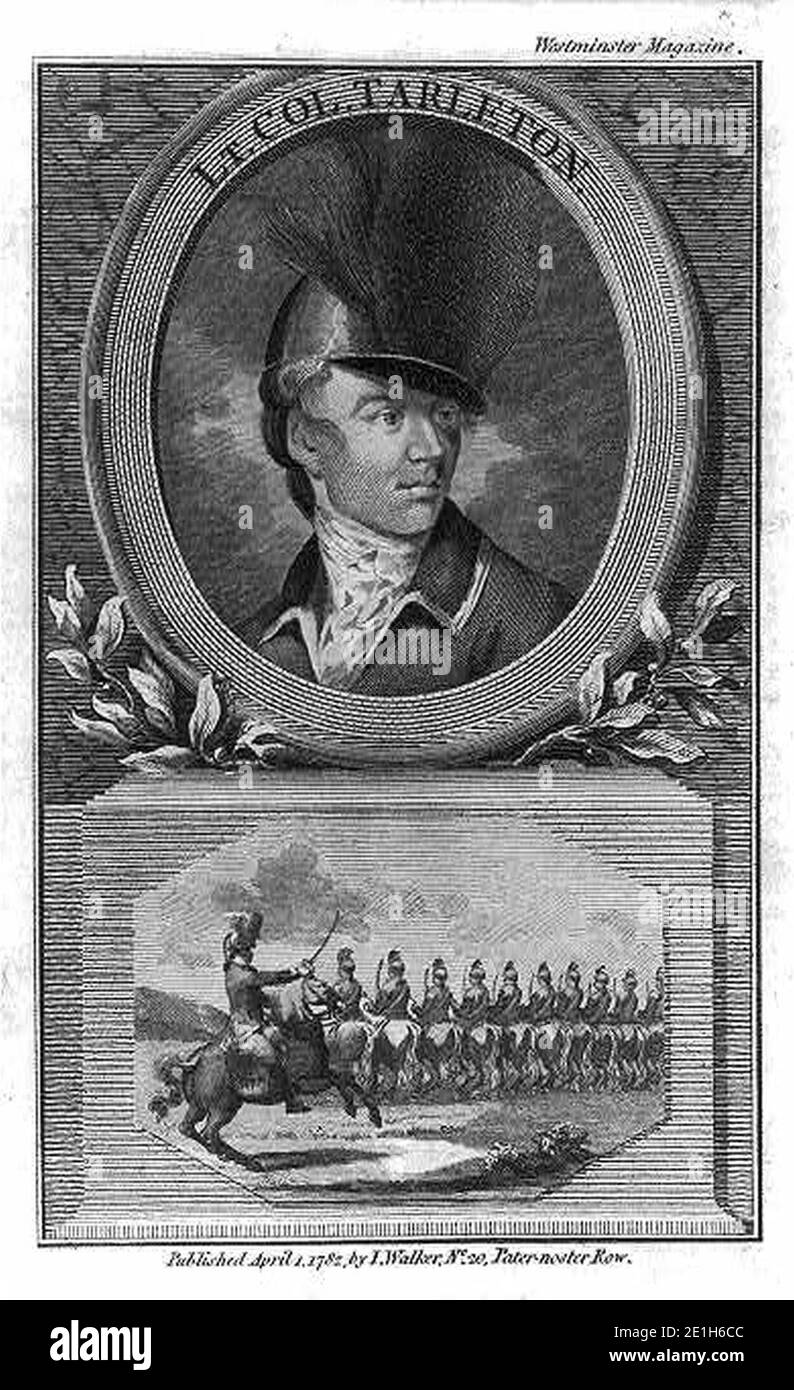 Col tarleton hi-res stock photography and images - Alamy