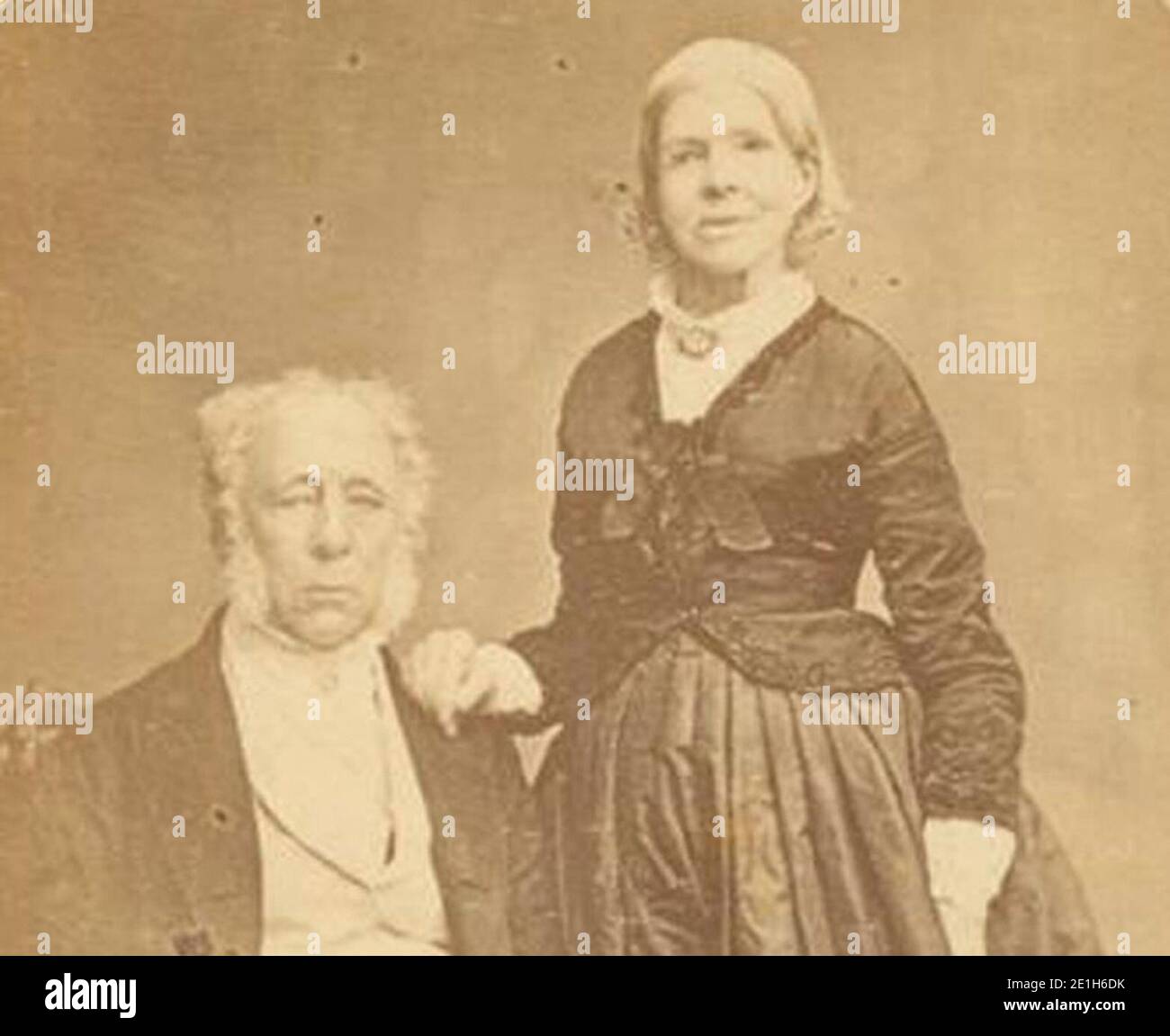 Lt Col Gibbs and Mrs Gibbs Stock Photo - Alamy