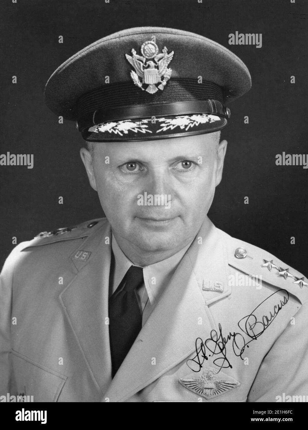 Lt Gen Glenn O. Barcus Stock Photo - Alamy