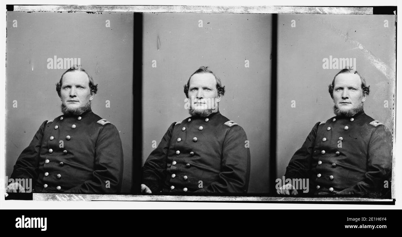 Lt. Col. L.D. Rogers, 16th Pa. Cavalry Stock Photo - Alamy