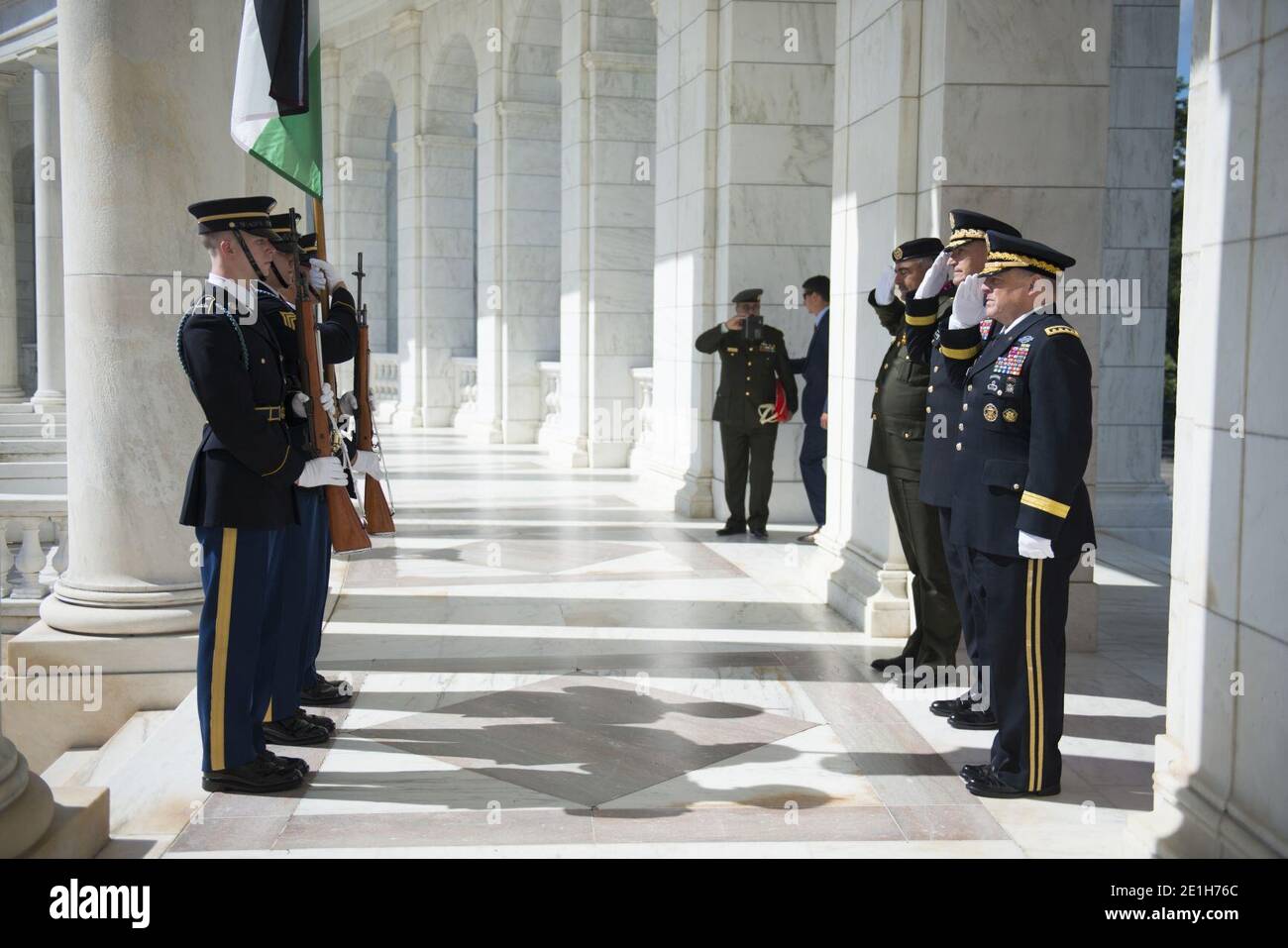 Lt. Gen. Mahmoud Freihat, chief of the general staff, Jordan Army ...