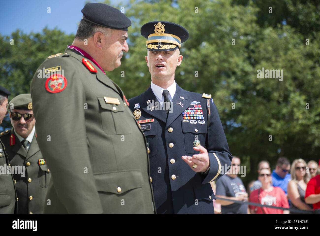 Lt. Gen. Mahmoud Freihat, chief of the general staff, Jordan Army ...