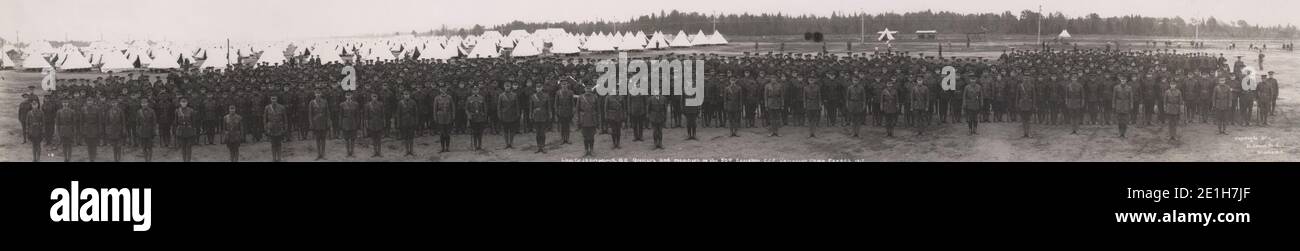 Lt.-Col. J.R. Kirkpatrick, OC, officers and members of the 55th ...
