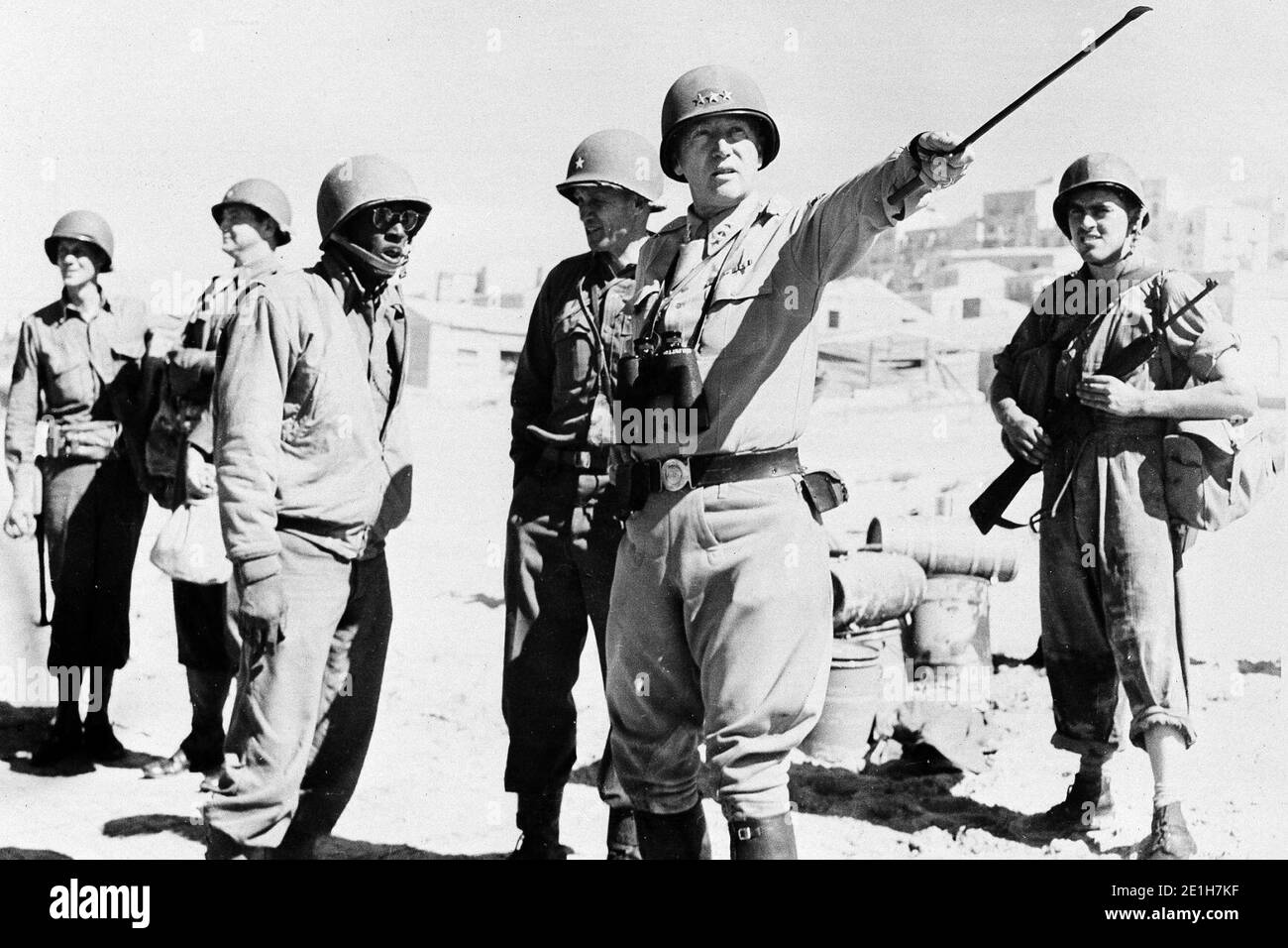 General george patton sicily hi-res stock photography and images - Alamy
