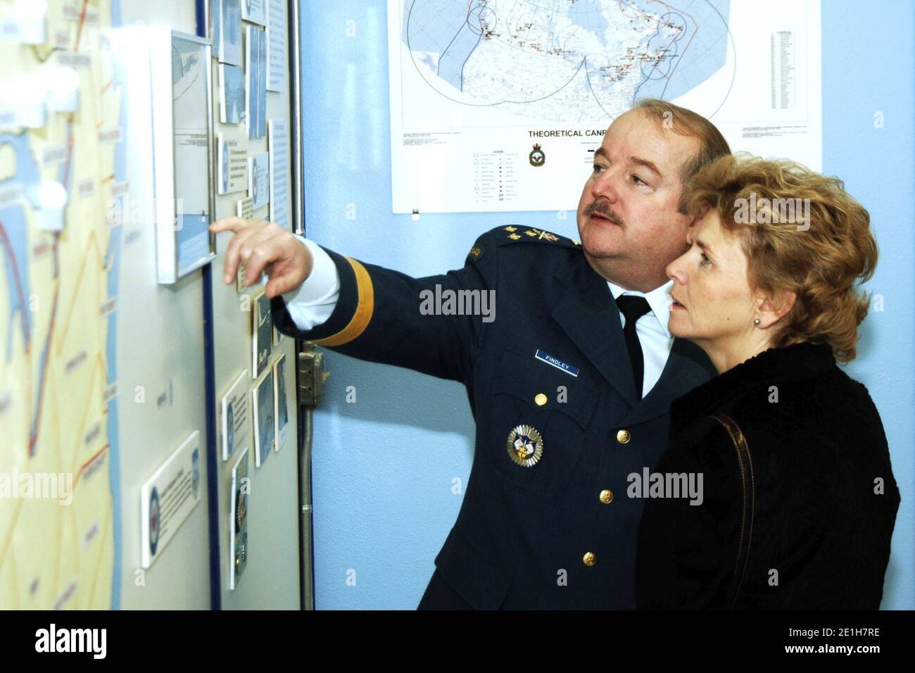 Lt-Gen Eric A Findley and his wife Carla Stock Photo - Alamy