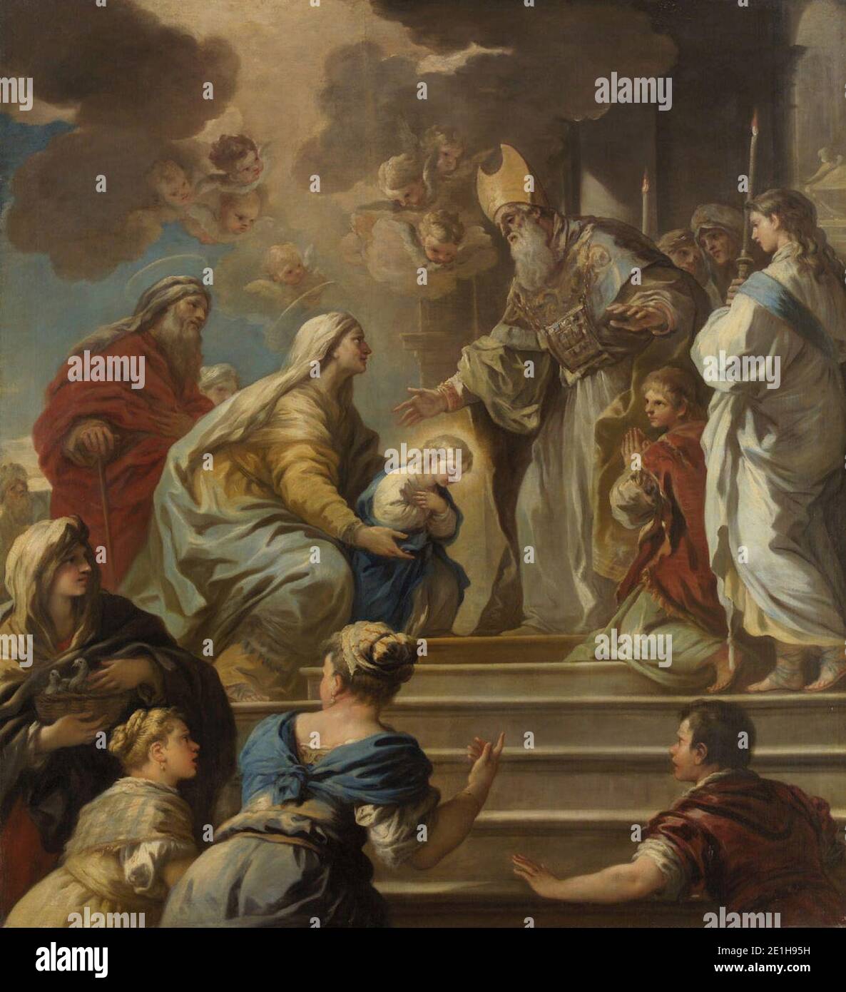 Tempelgang mariae hi-res stock photography and images - Alamy