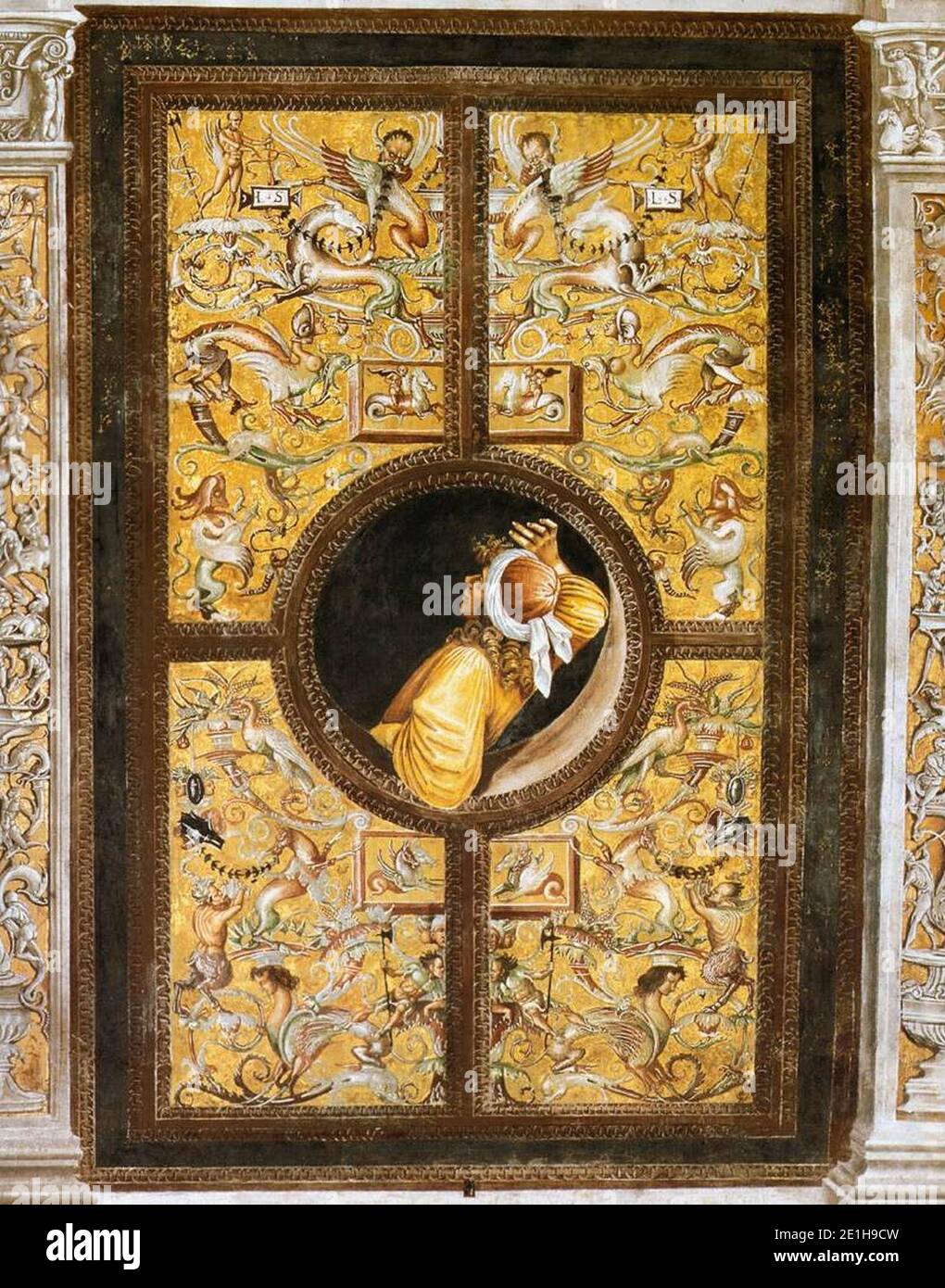 Luca Signorelli - Empedocles Stock Photo - Alamy