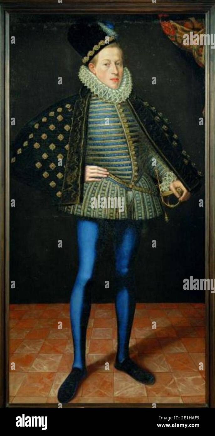 Lucas van Valckenborch - Portret van Matthias II van Habsburg (1557 ...