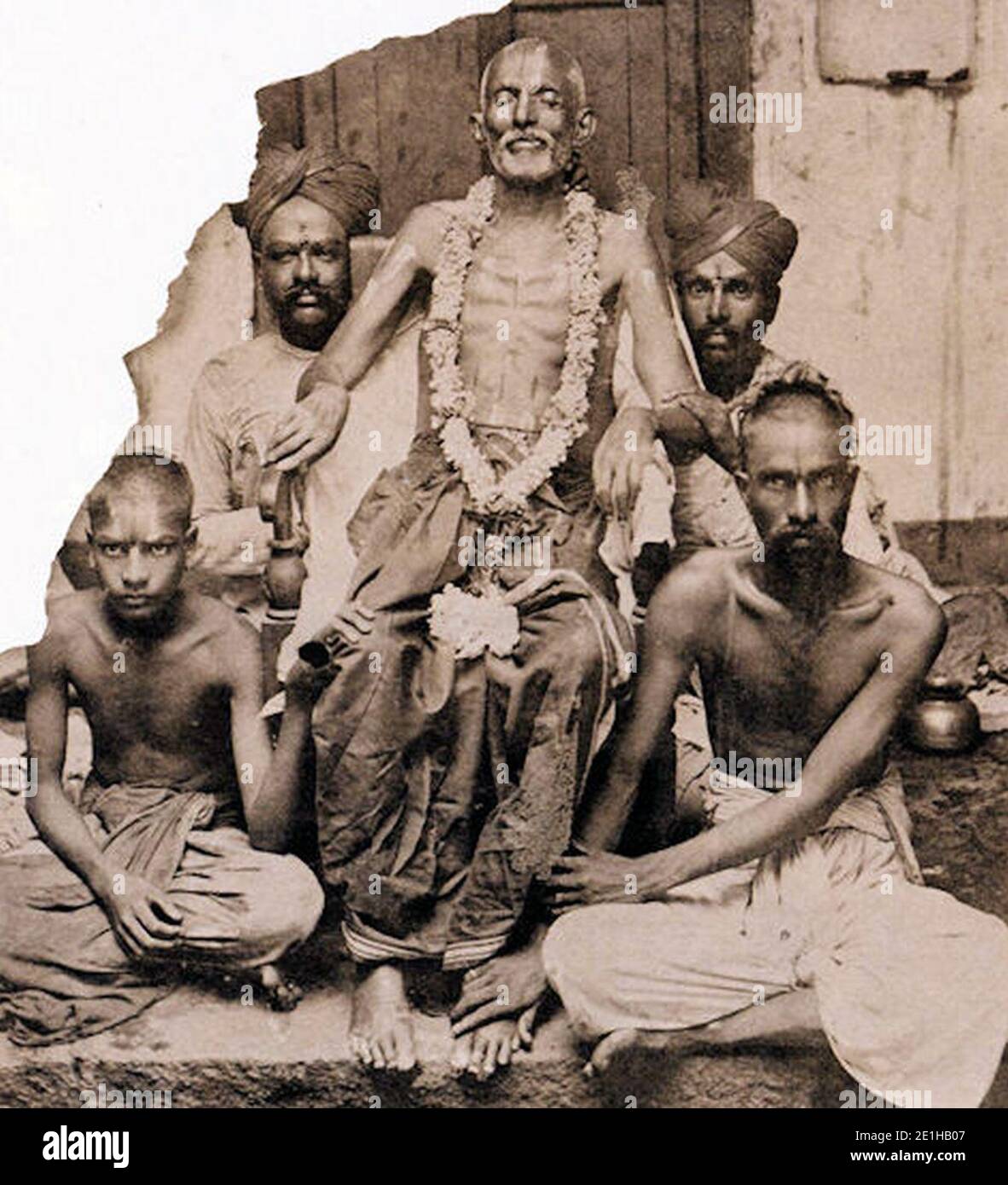 Luchmiah Rungiah and companion (c. 1890 Stock Photo - Alamy