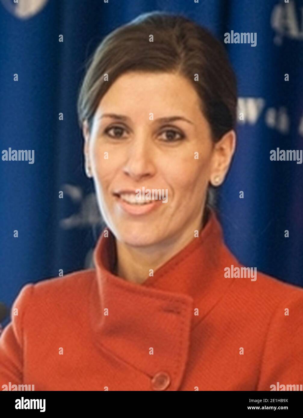 Luciana Borio official portrait Stock Photo - Alamy