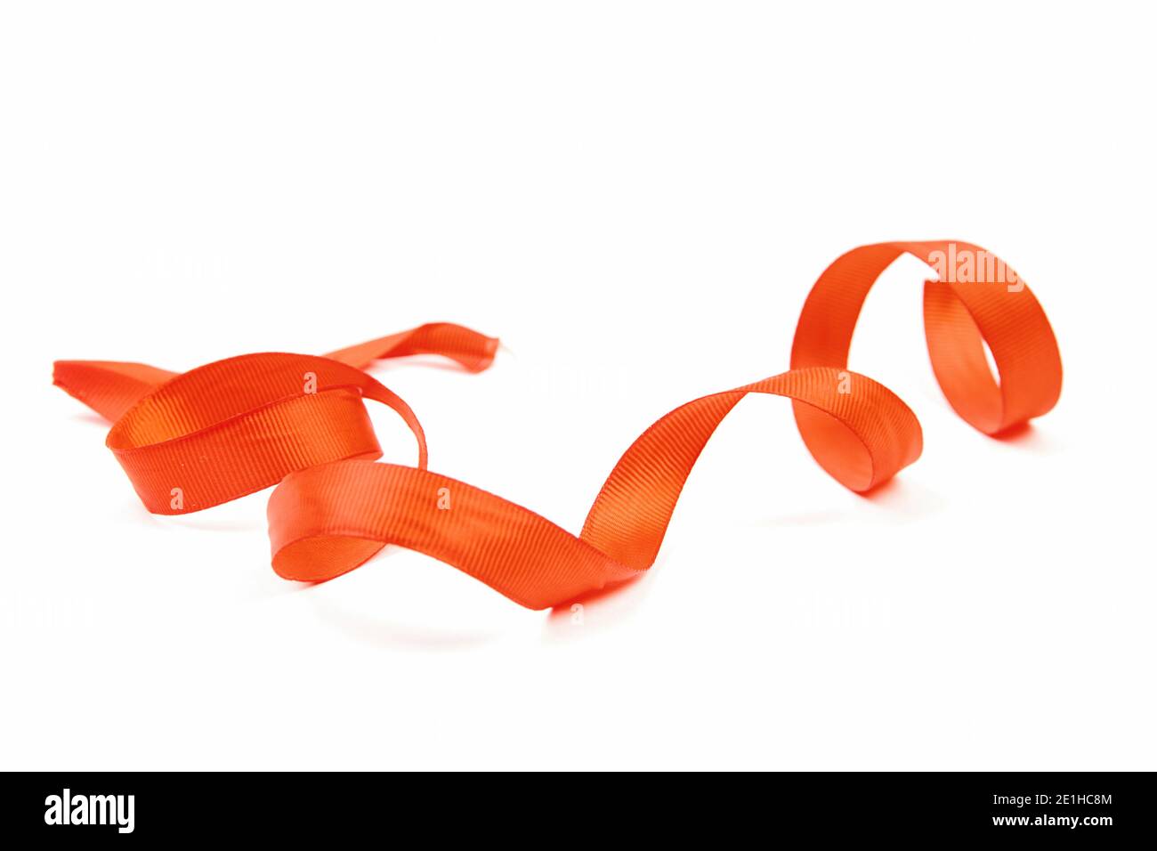 Wavy red ribbon hi-res stock photography and images - Alamy